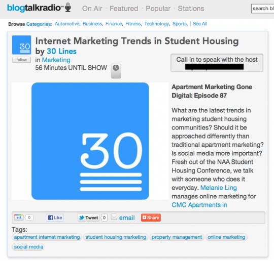 CMC on BlogTalkRadio | A Home & Lifestyle Guide from CM